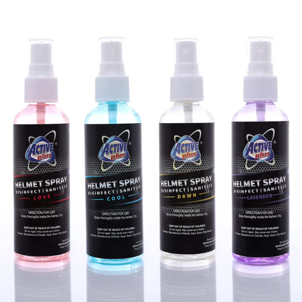 Active Plus Helmet Spray Disinfect | Sanitize 100ml – Unveil Philippines