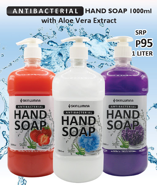HAND SOAP ANTIBACTERIAL w/ Aloe Vera Extract 1L - Unveil Corporation ...